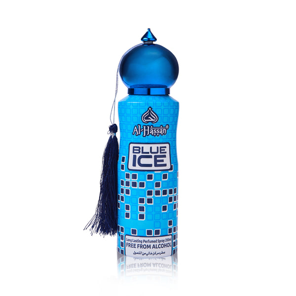 BLUE ICE - Long Lasting Alcohol Free Body Spray 200ml – Al Hassan Perfumes