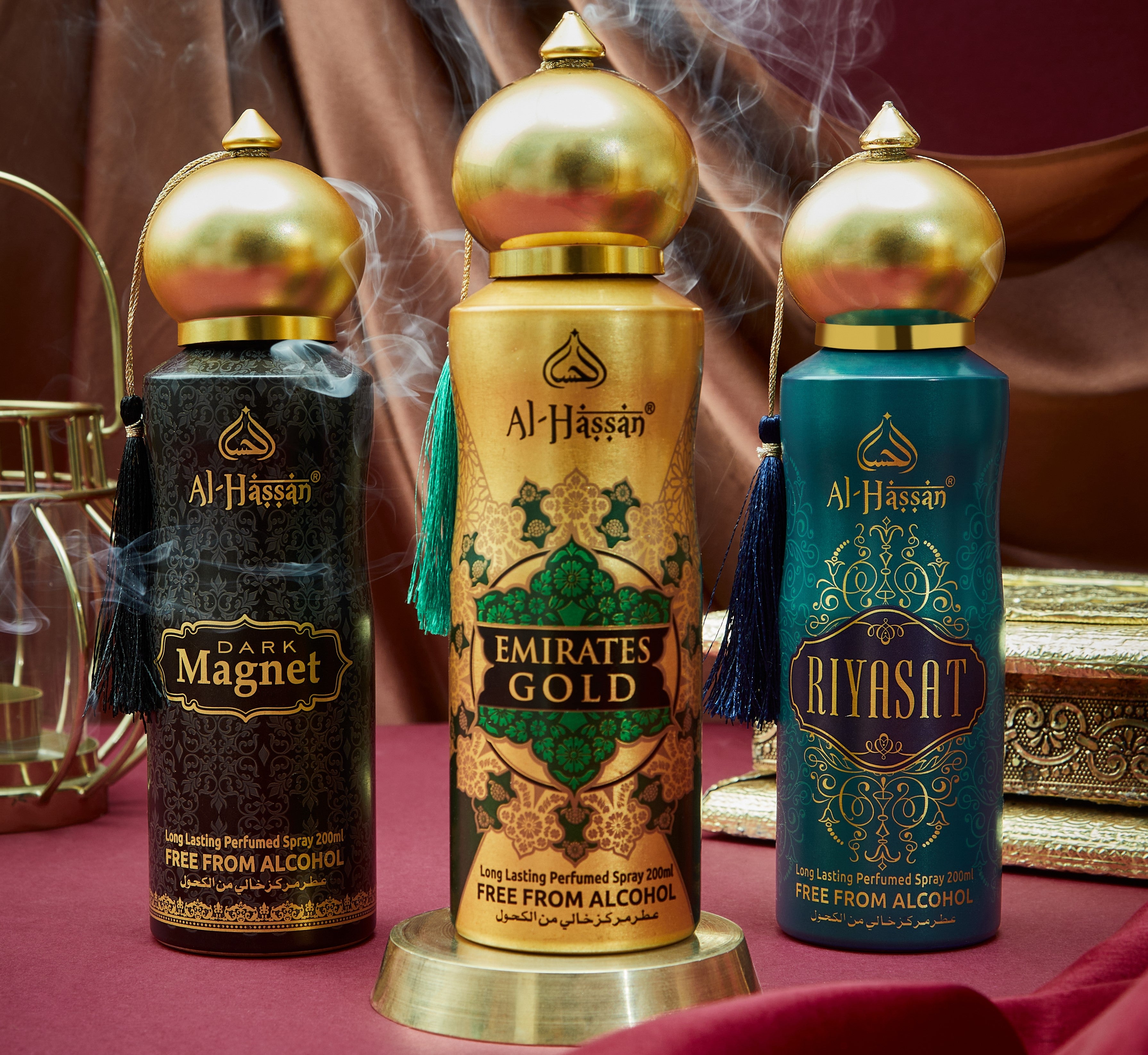 Al Hassan Perfumes | Premium Alcohol-Free Attars & Sprays